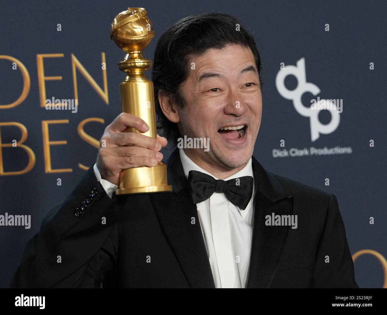 Tadanobu Asano, winner of the Best Performance by a Male Actor in a Supporting Role on ...