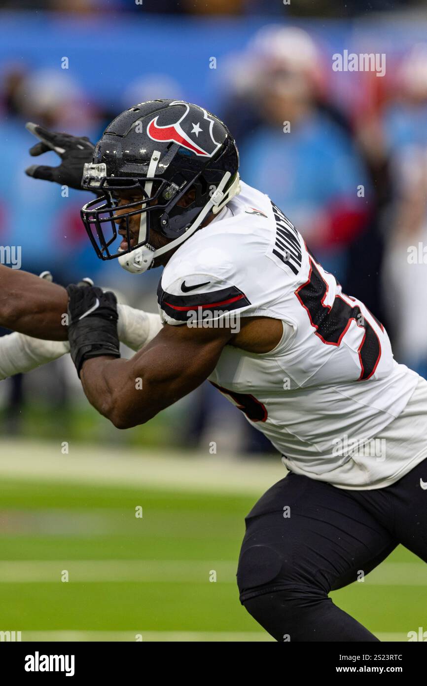 Houston Texans defensive end Danielle Hunter (55) rushes during their ...