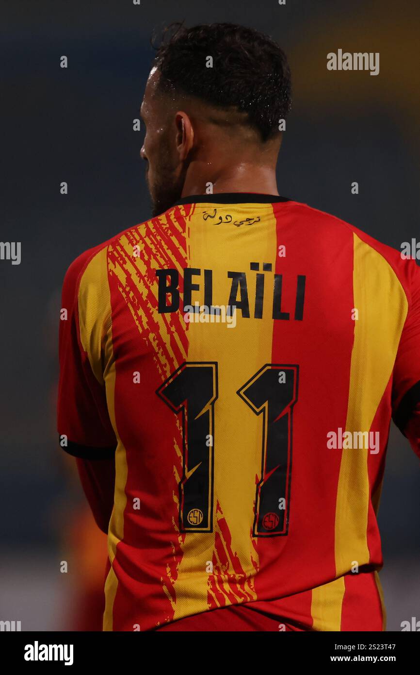 5 JANUARY 2025 - Egypt, Cairo: MOHAMED YOUCEF BELAILI of Esperance ...