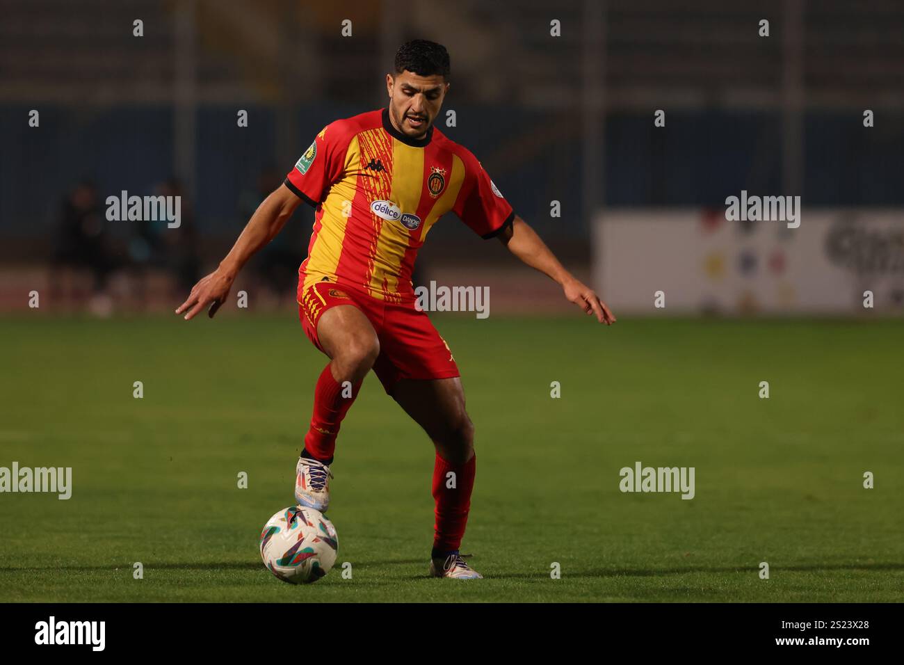 5 JANUARY 2025 - Egypt, Cairo: HOUSSEM TKA of Esperance Tunis looks on ...