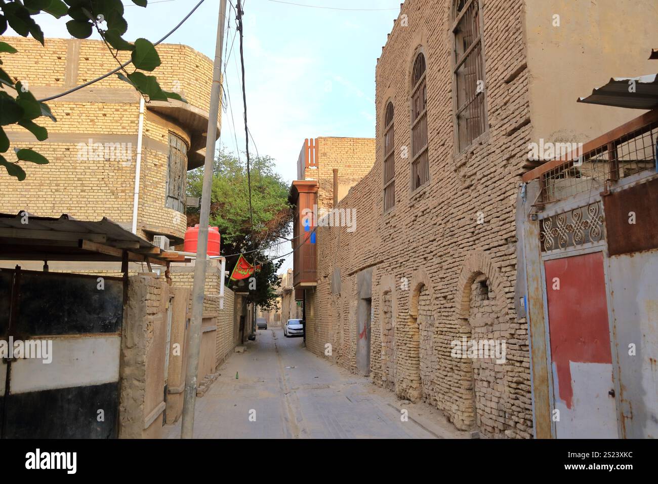 Basra, Basrah in Iraq - November 10 2024: the old city of the town ...