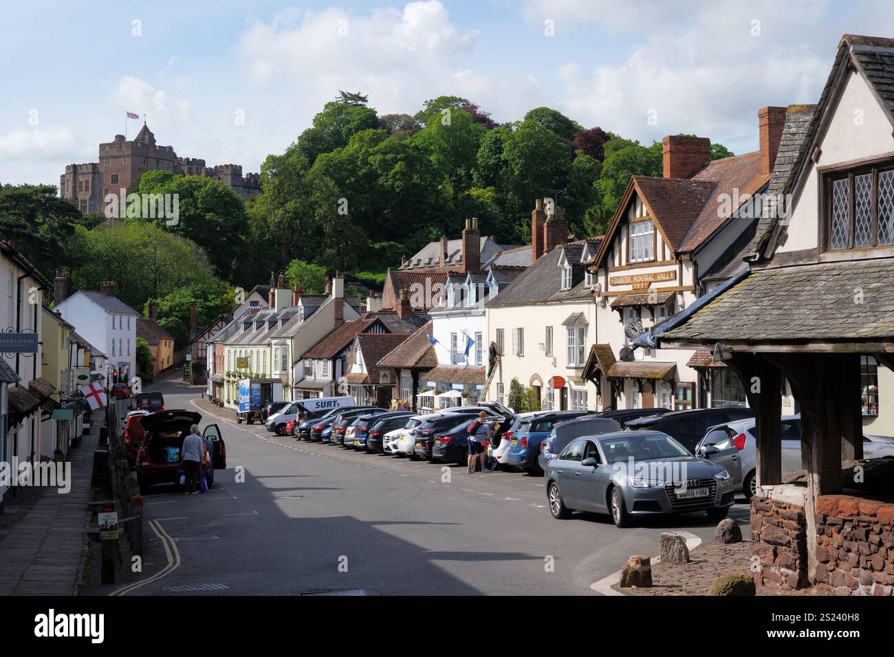 Dunster castle exmoor may hi-res stock photography and images - Alamy