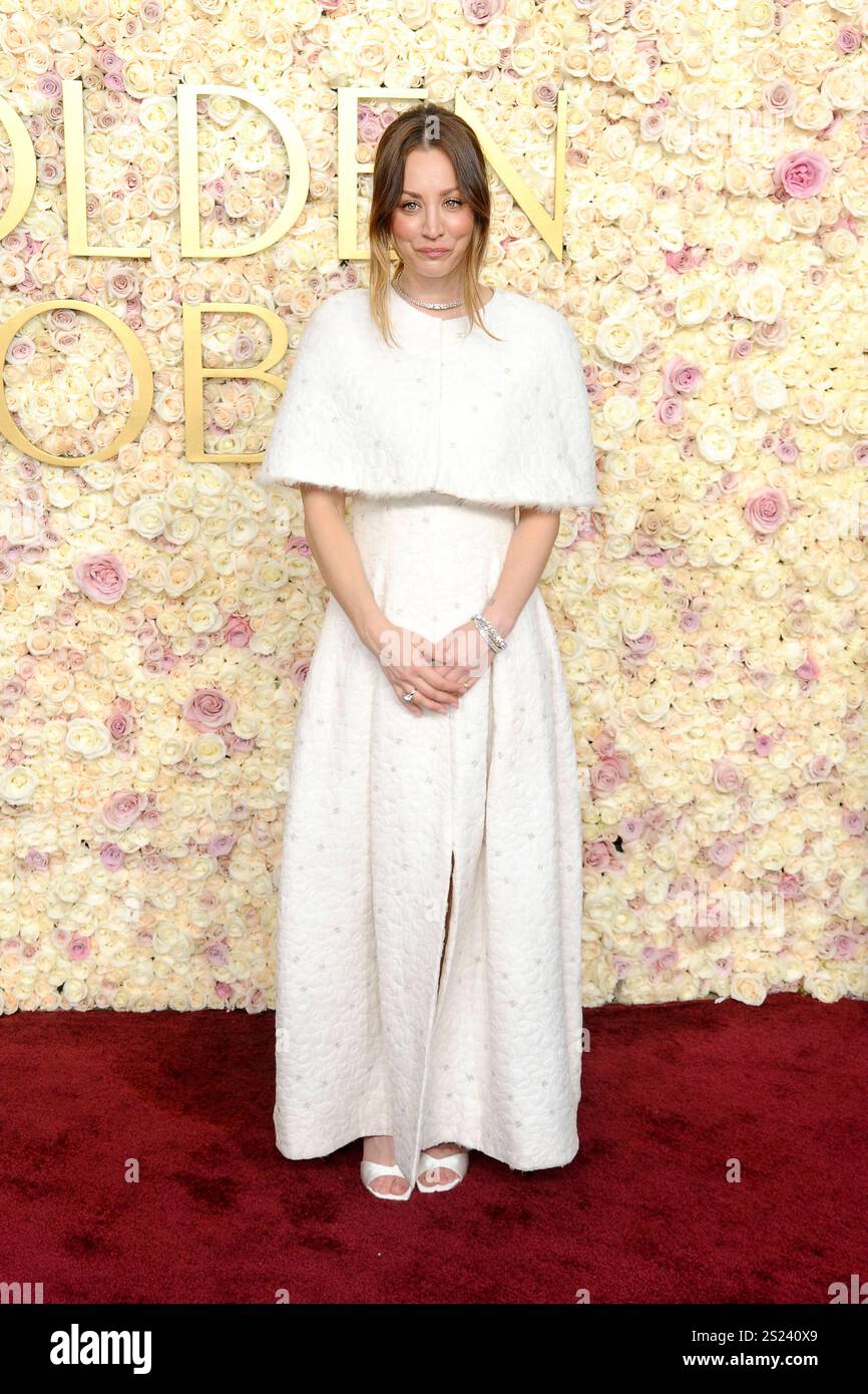 Kaley Cuoco bei der Verleihung der 82. Golden Globe Awards 2025 im ...