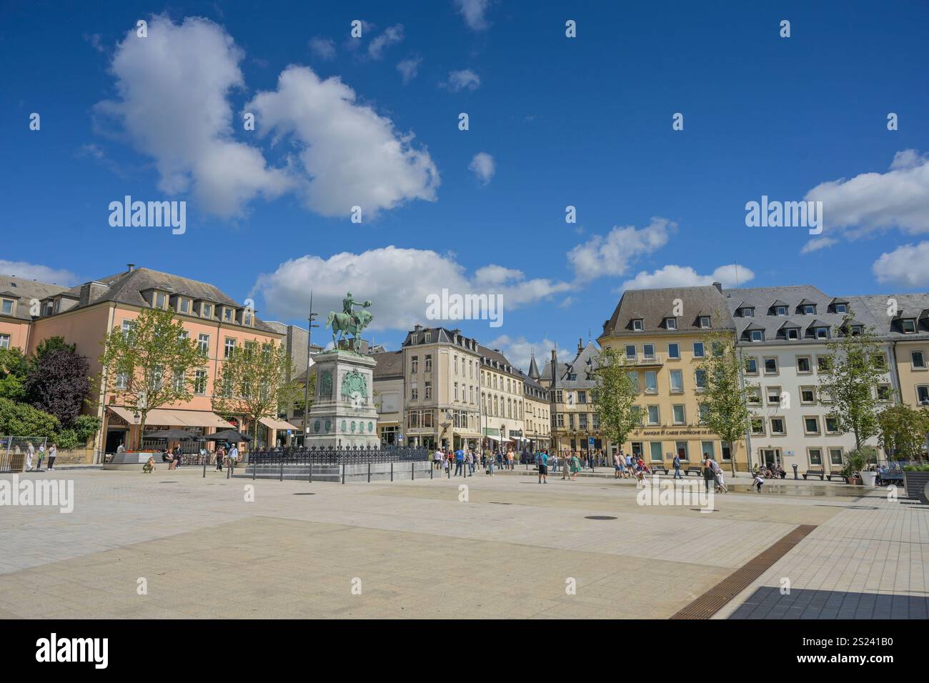 Place Guillaume II, Altstadt, Stadt Luxemburg, Großherzogtum Luxemburg ...