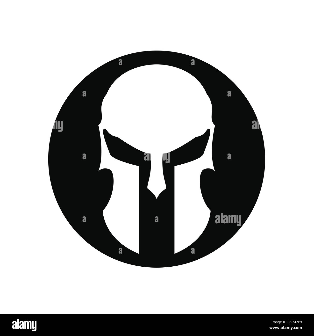 Spartan Helmet Graphic Illustration logo Stock Vector Image & Art - Alamy