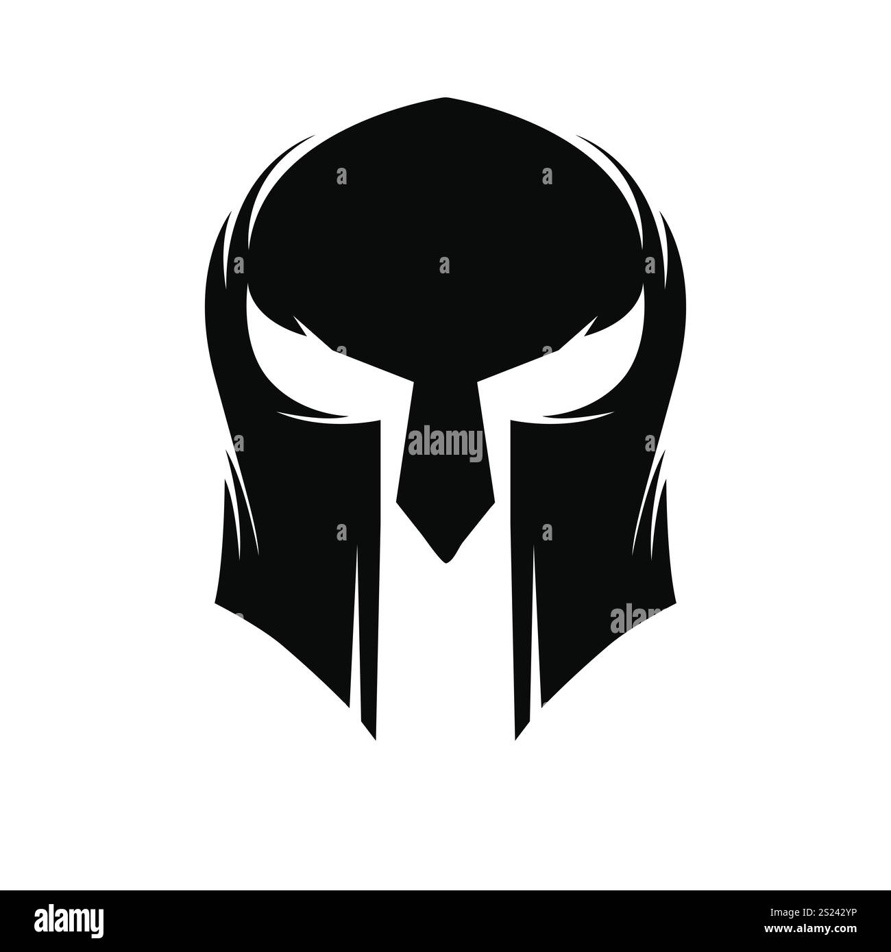 Spartan Helmet Graphic Illustration logo Stock Vector Image & Art - Alamy