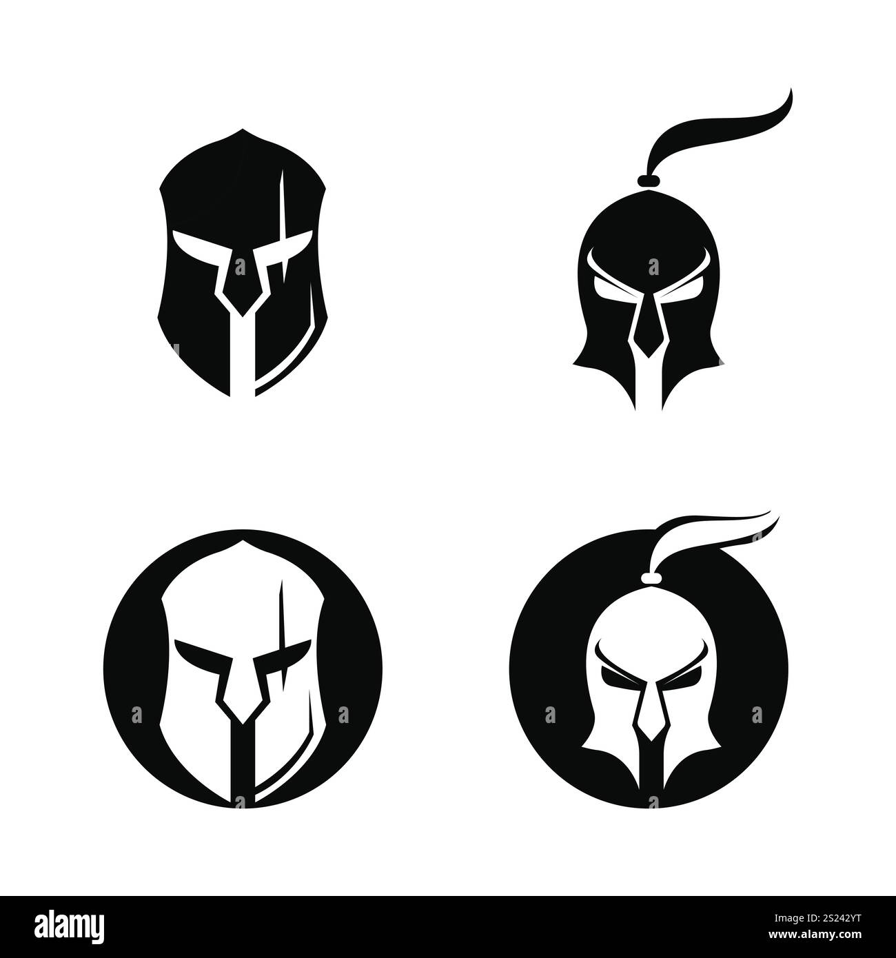Spartan Helmet Graphic Illustration logo Stock Vector Image & Art - Alamy