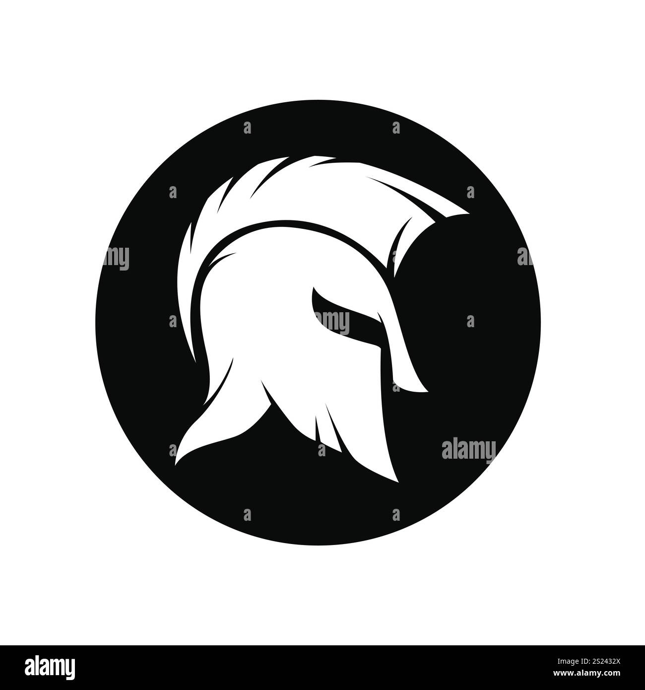 Spartan Helmet Graphic Illustration logo Stock Vector Image & Art - Alamy
