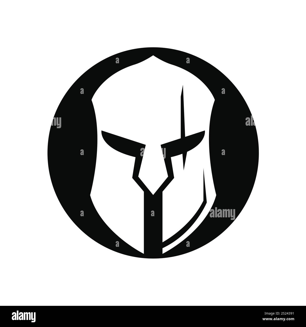 Spartan Helmet Graphic Illustration logo Stock Vector Image & Art - Alamy