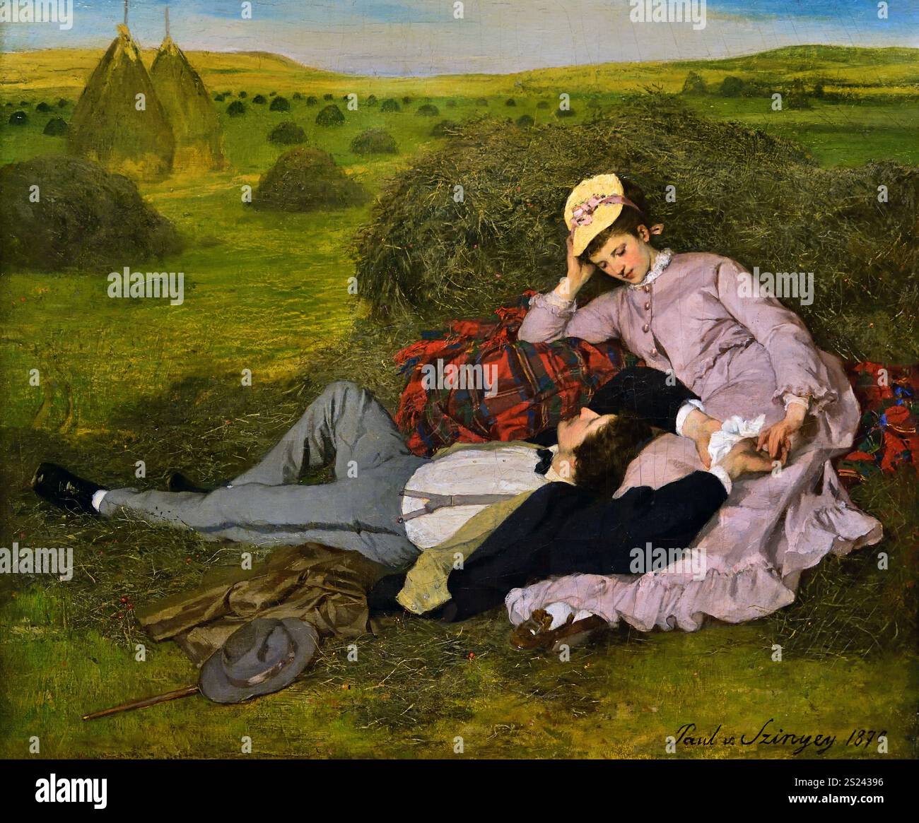 Lovers 1870 by Szinyei Merse Pal 1845-1920 Fine Art Museum,Hungarian ...