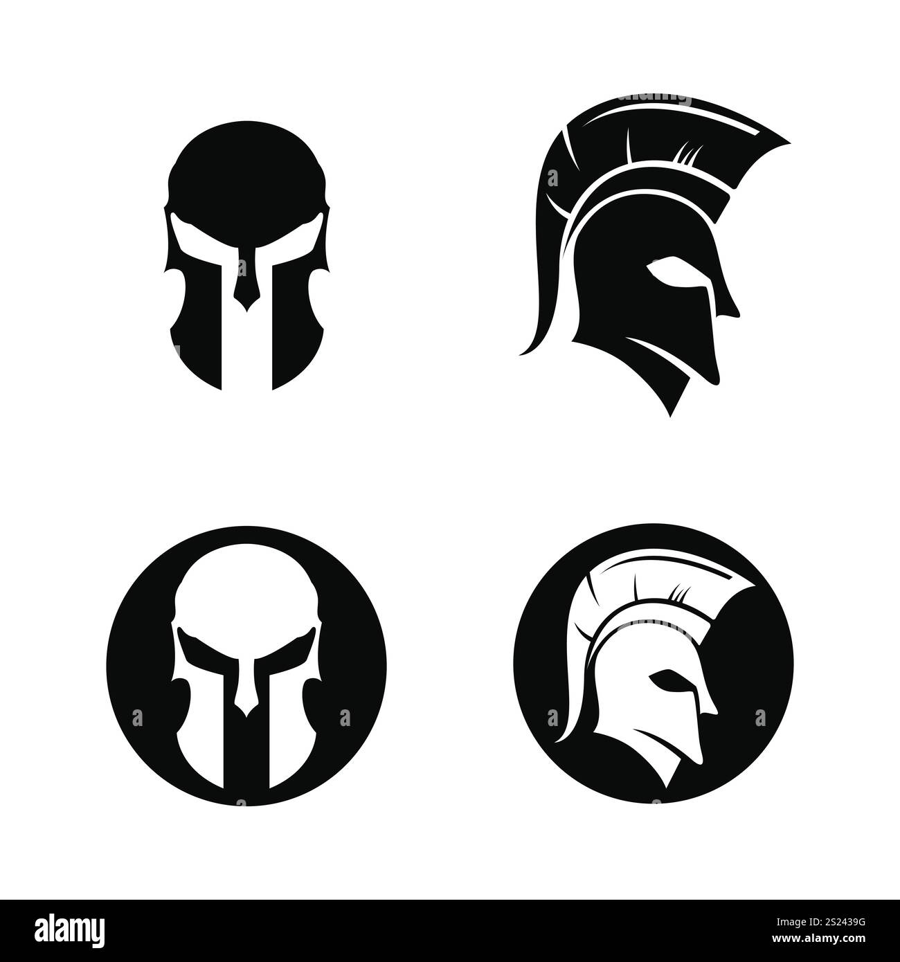 Spartan Helmet Graphic Illustration logo Stock Vector Image & Art - Alamy