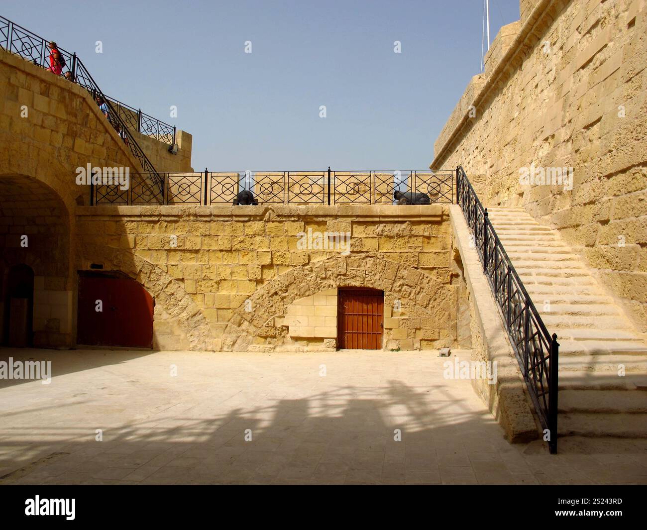 Fort St Angel in Birgu, Vittoriosa in Malta Stock Photo - Alamy