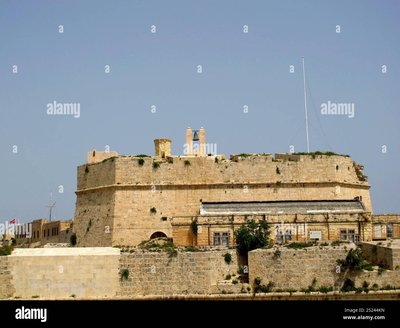 Fort St Angel, Birgu, Vittoriosa of Malta Stock Photo - Alamy