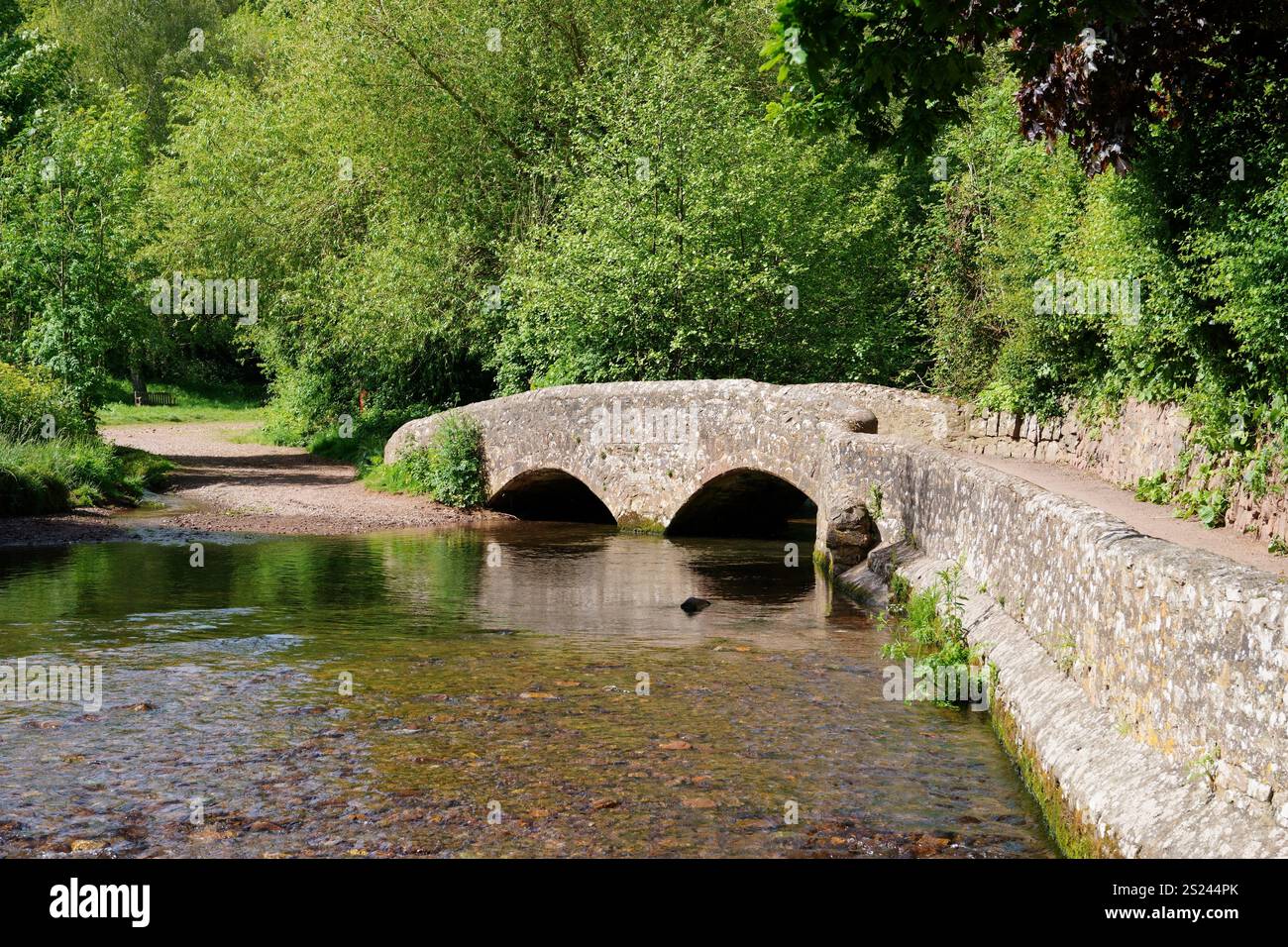 Gallox footbridge hi-res stock photography and images - Alamy