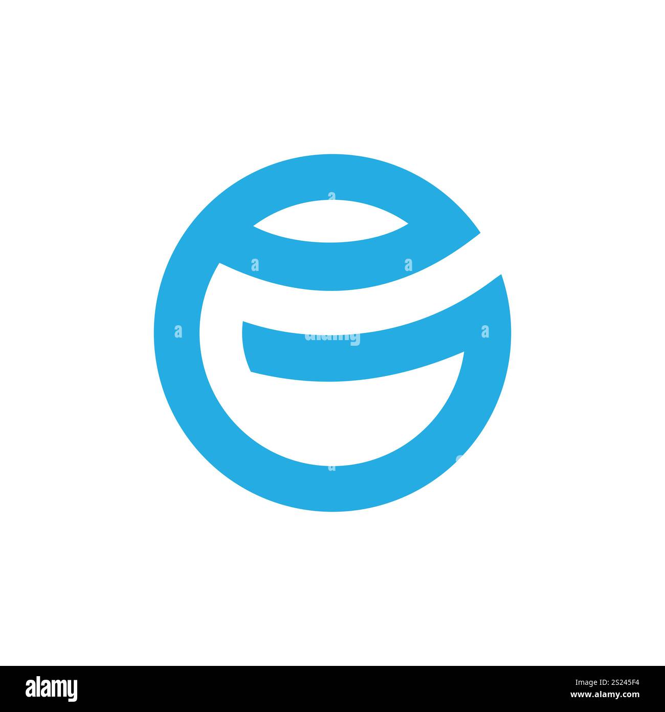 EG monogram logo, initial eg letter logo vector, initial ge letter logo ...