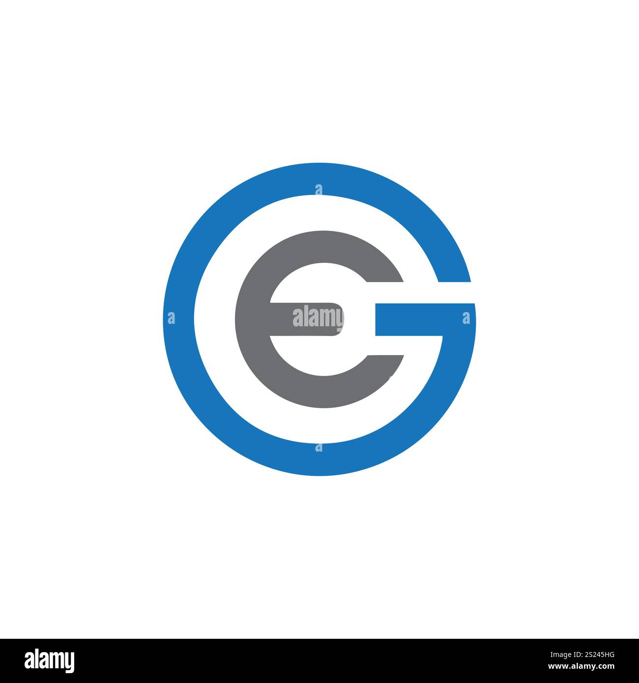 EG monogram logo, initial eg letter logo vector, initial ge letter logo ...