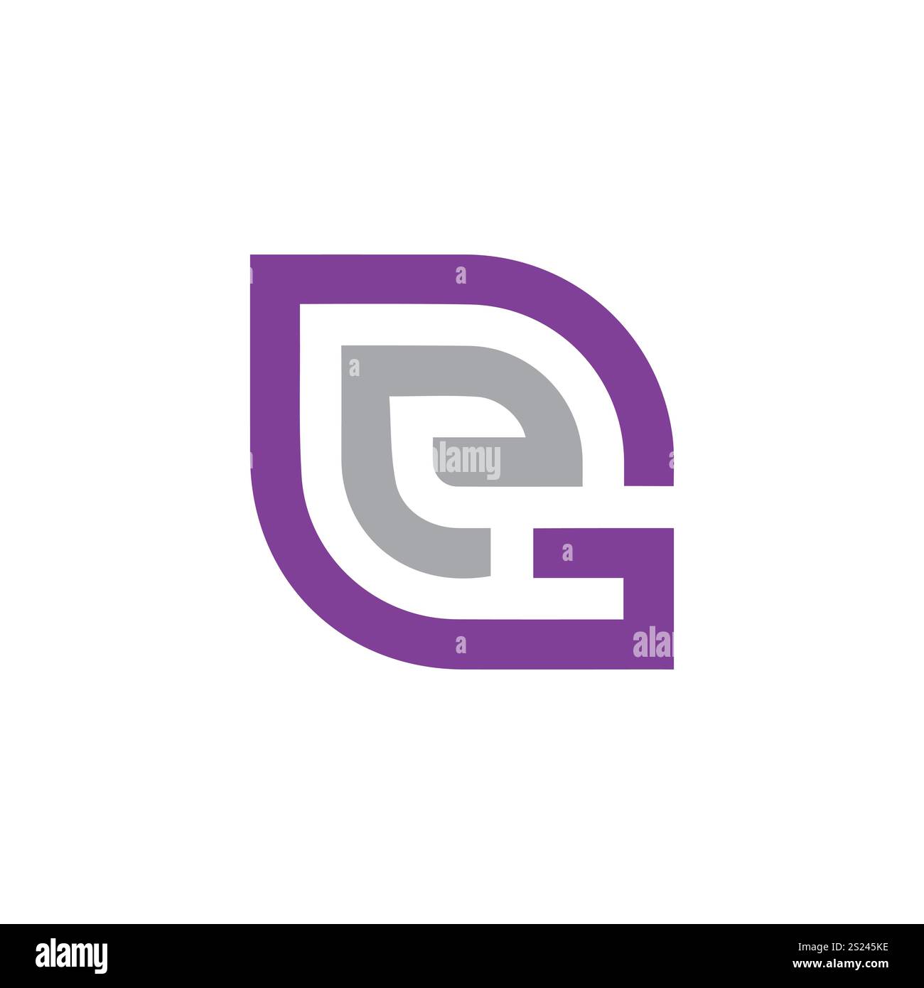 EG monogram logo, initial eg letter logo vector, initial ge letter logo ...