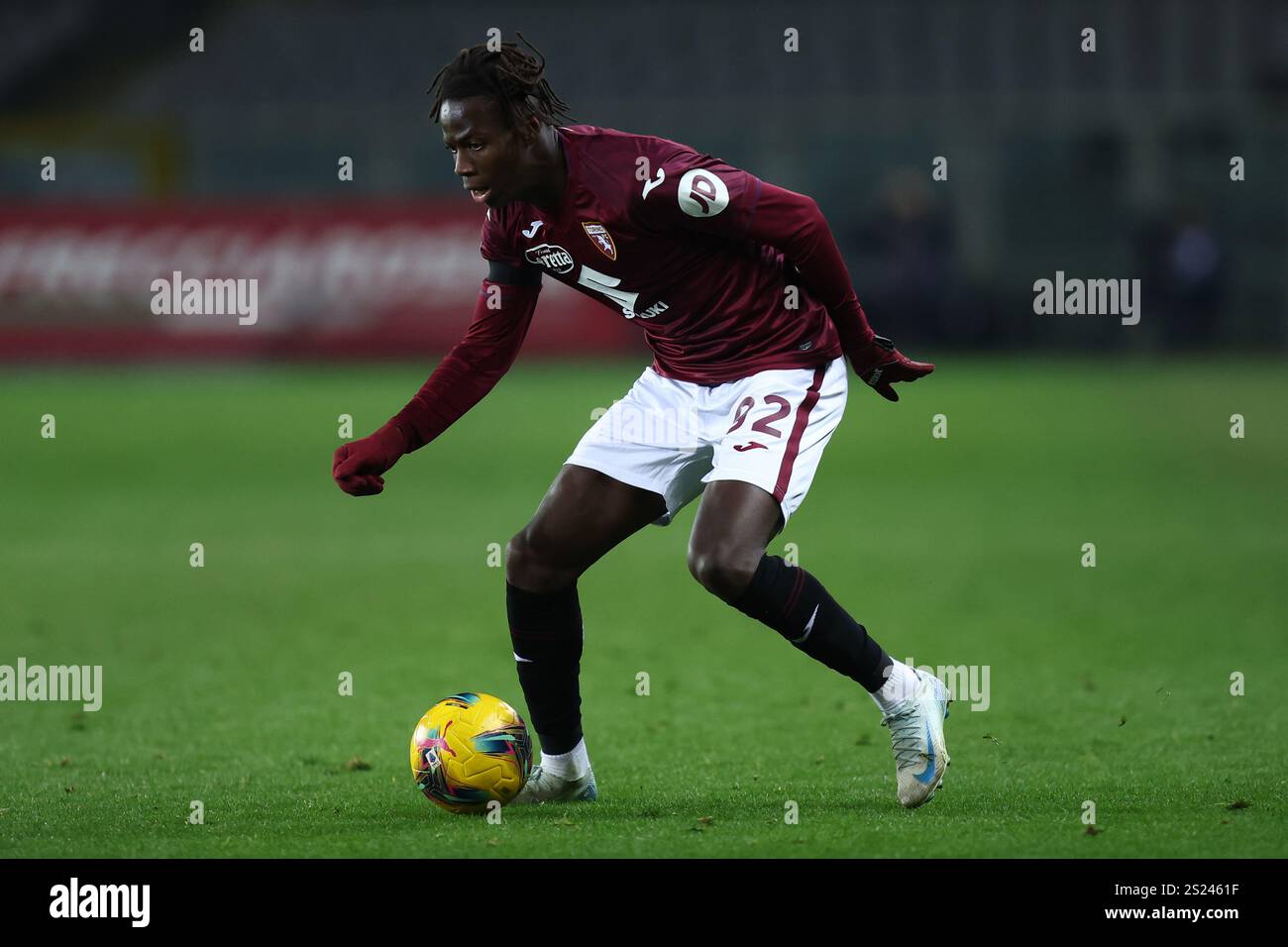 Torino, Italy. 05th Jan, 2025. Alieu Njie of Torino Fc in action during ...