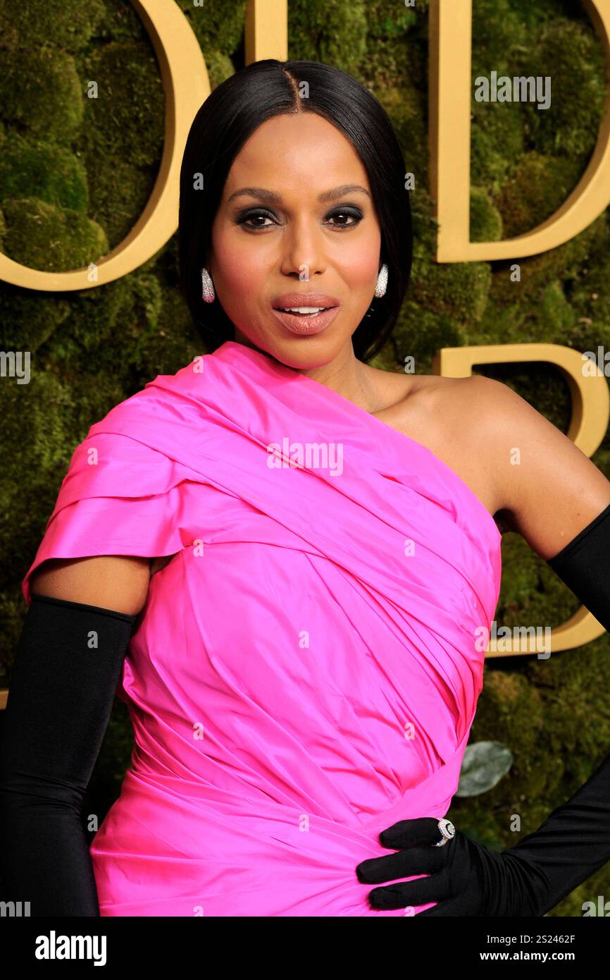 Kerry Washington bei der Verleihung der 82. Golden Globe Awards 2025 im ...