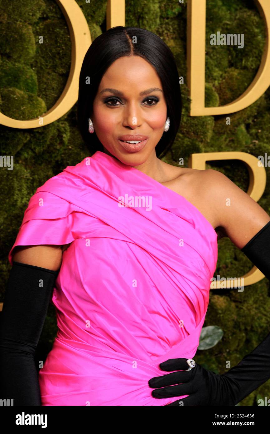 Kerry Washington bei der Verleihung der 82. Golden Globe Awards 2025 im ...