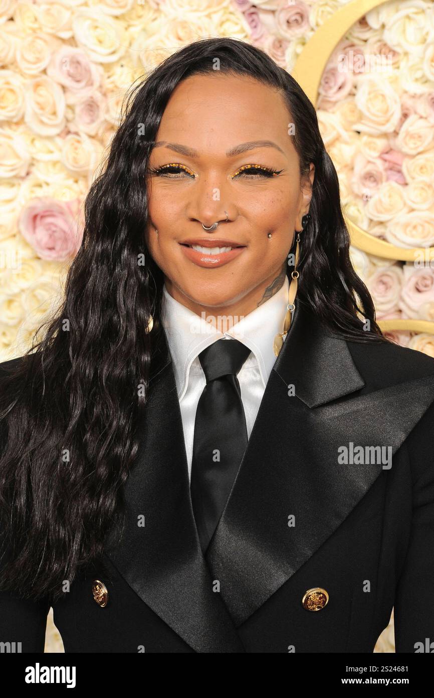 Kali Reis bei der Verleihung der 82. Golden Globe Awards 2025 im ...