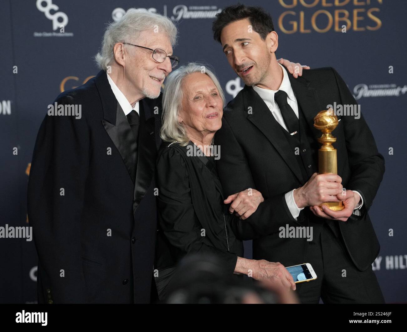Los Angeles, USA. 05th Jan, 2025. (L-R) Elliott Broidy, Sylvia Plachy ...