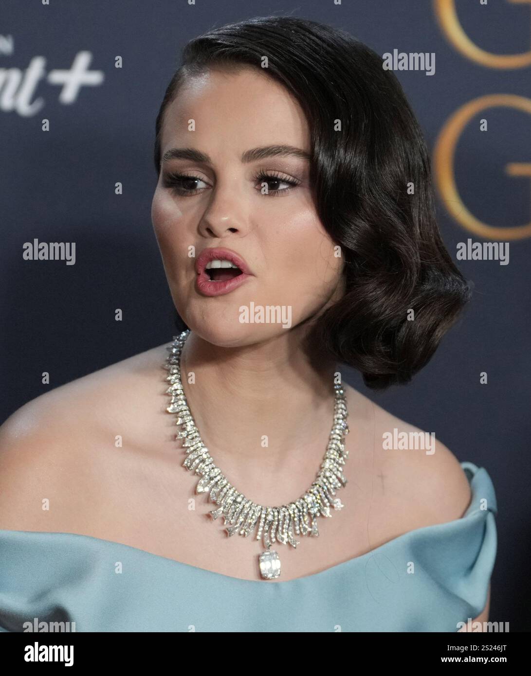 Los Angeles, USA. 05th Jan, 2025. Selena Gomez at the 82nd Annual ...