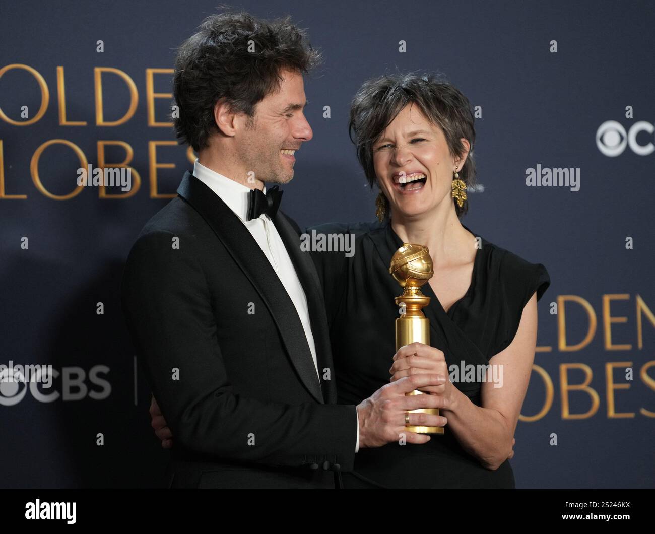 Los Angeles, USA. 05th Jan, 2025. (L-R) Clément Ducol and Camille ...