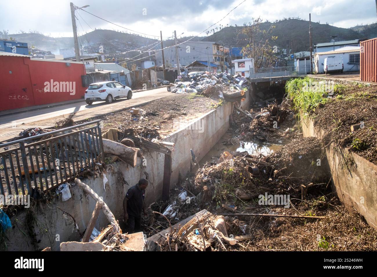 Michael Bunel/Le Pictorium - MAYOTTE, cyclone Chido - 21/12/2024 ...