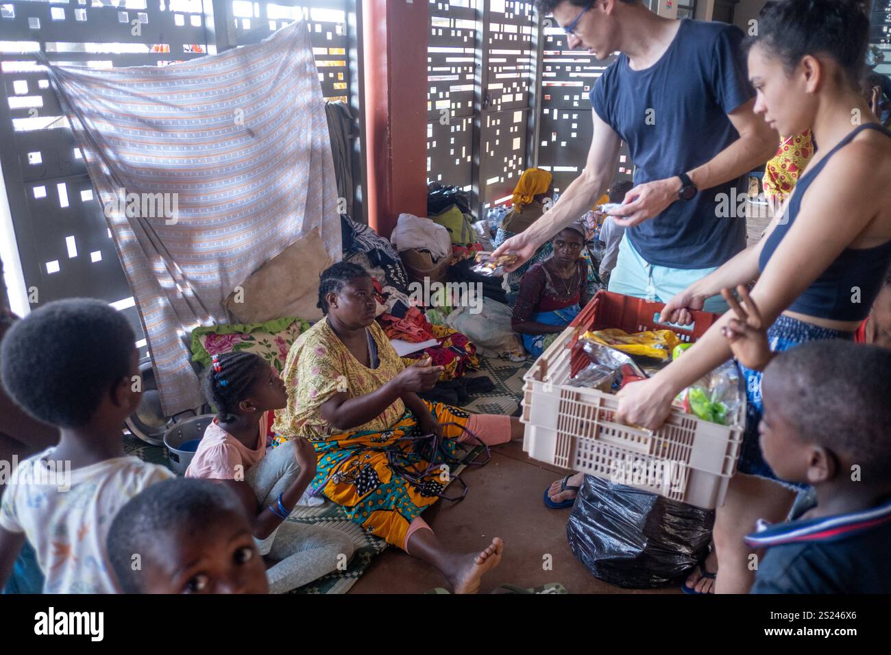Michael Bunel/Le Pictorium - MAYOTTE, cyclone Chido - 21/12/2024 ...