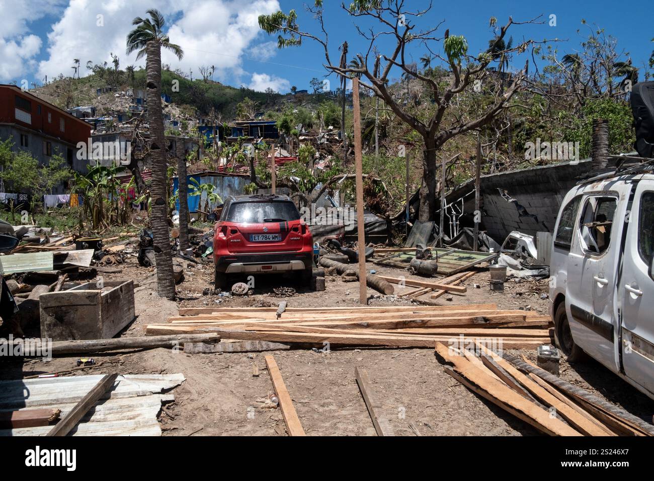 Michael Bunel / Le Pictorium - MAYOTTE, cyclone Chido - 01/01/2025 ...