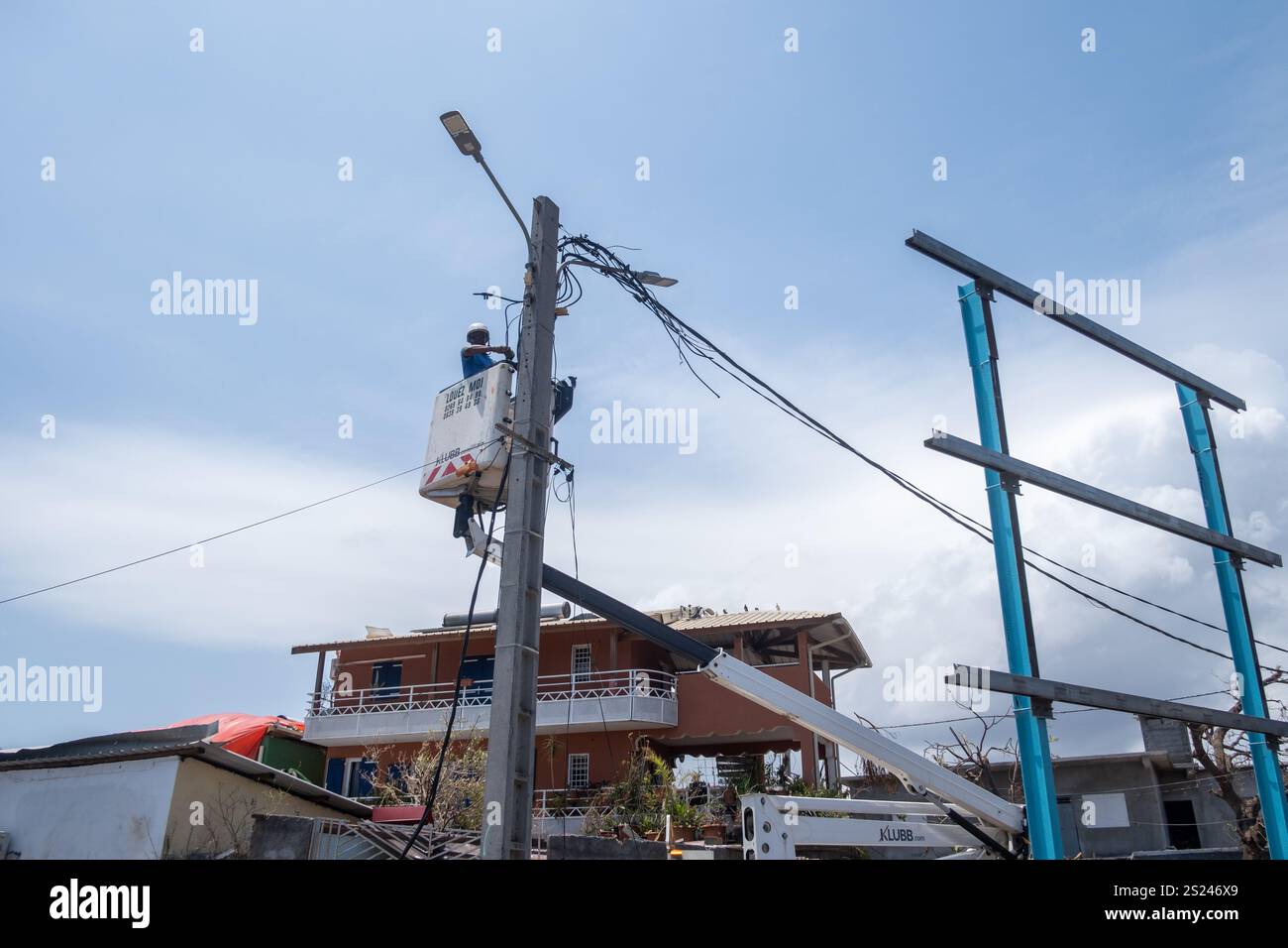 Michael Bunel/Le Pictorium - MAYOTTE, cyclone Chido - 21/12/2024 ...