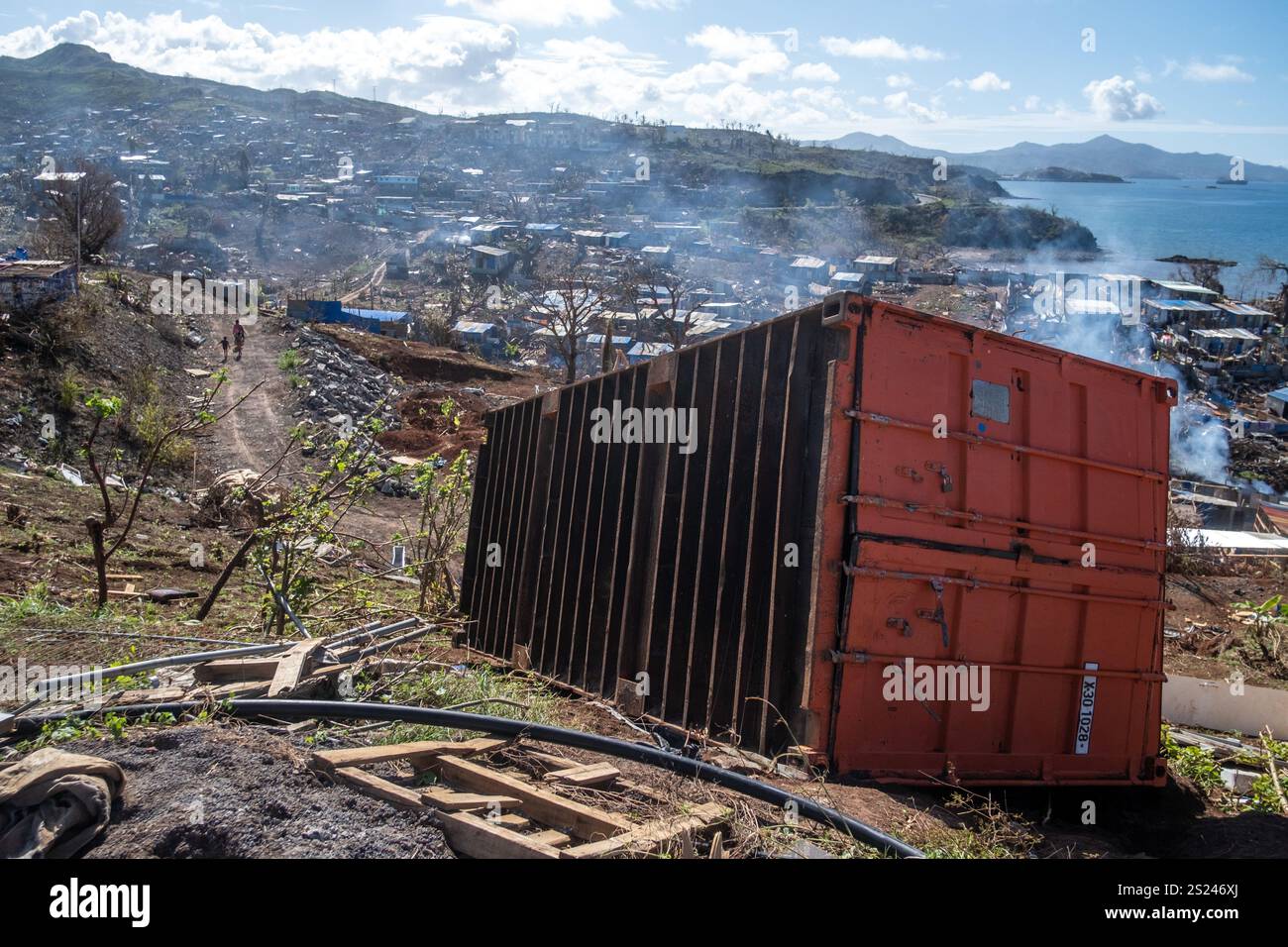 Michael Bunel / Le Pictorium - MAYOTTE, cyclone Chido - 24/12/2024 ...