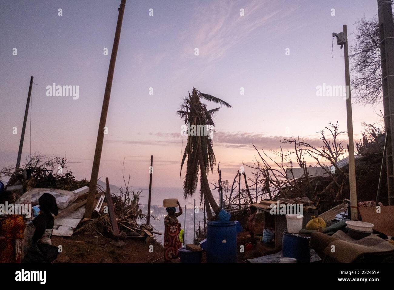 Michael Bunel / Le Pictorium - MAYOTTE, cyclone Chido - 20/12/2024 ...