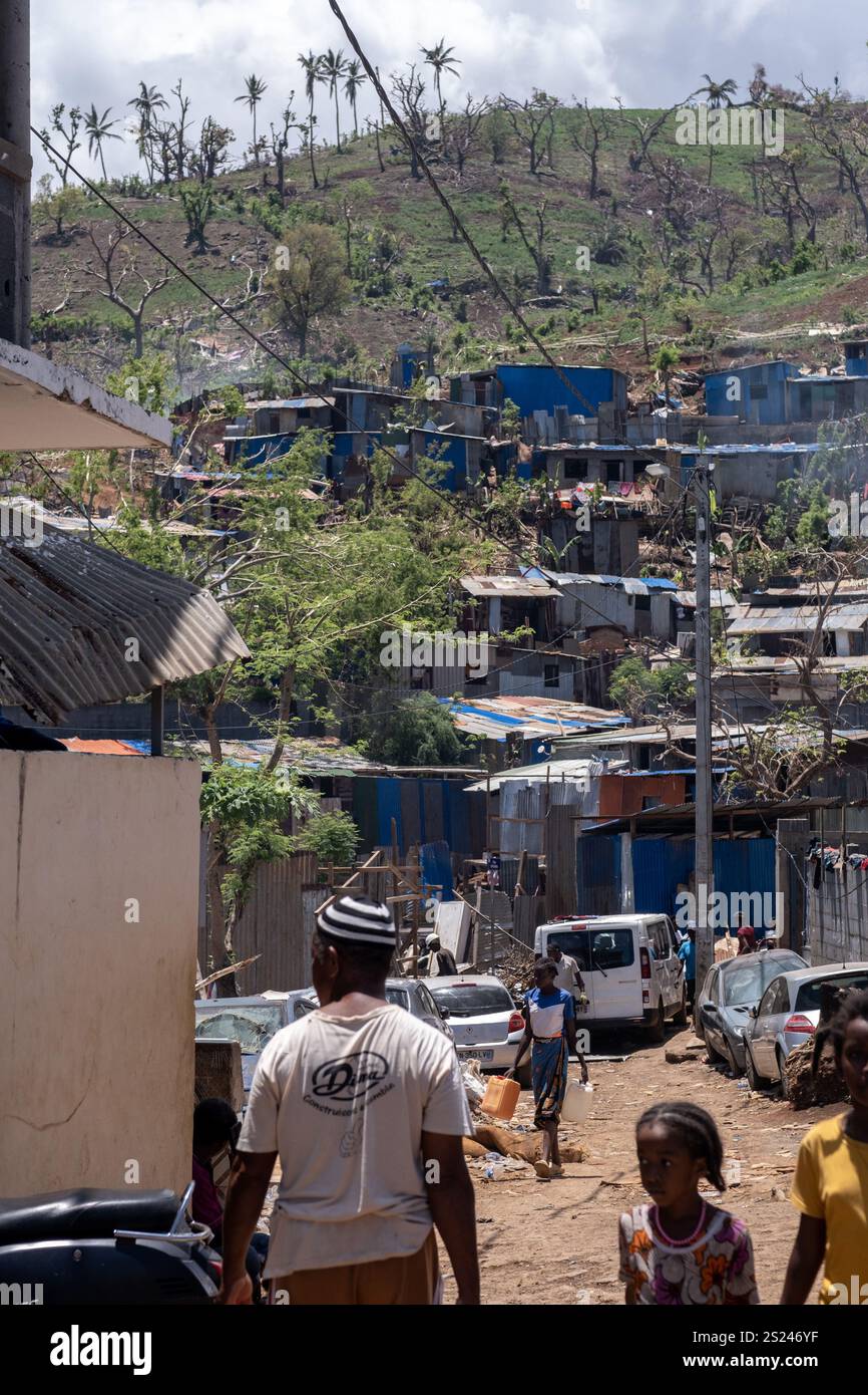 Michael Bunel / Le Pictorium - MAYOTTE, cyclone Chido - 01/01/2025 ...