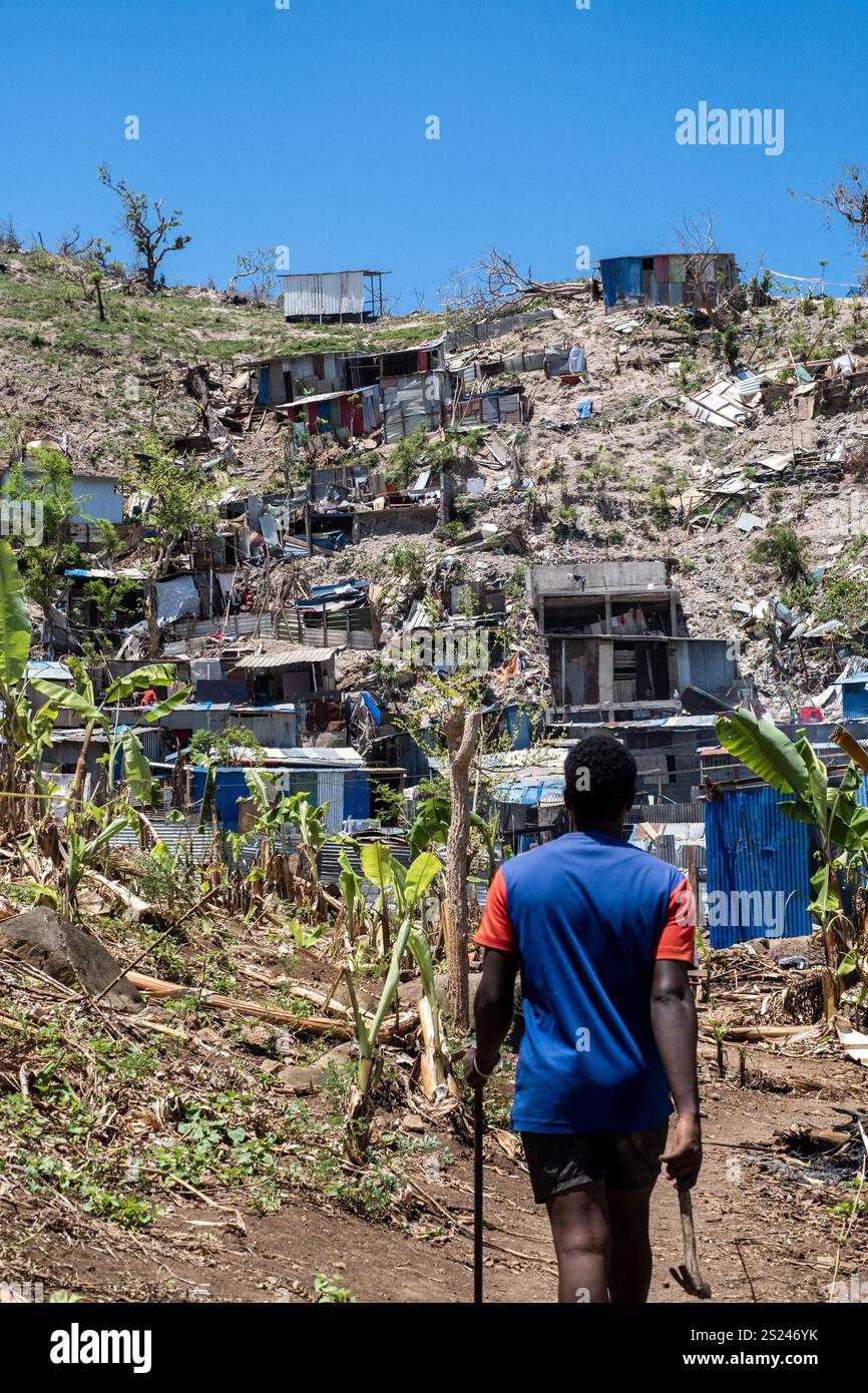 Michael Bunel / Le Pictorium - MAYOTTE, cyclone Chido - 01/01/2025 ...