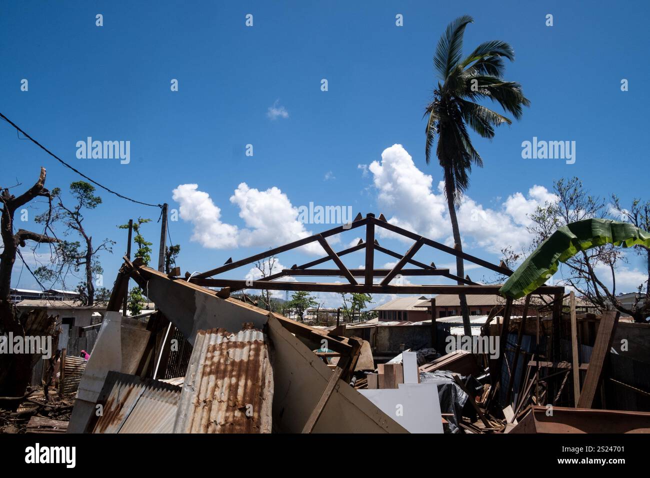 Michael Bunel / Le Pictorium - MAYOTTE, cyclone Chido - 01/01/2025 ...