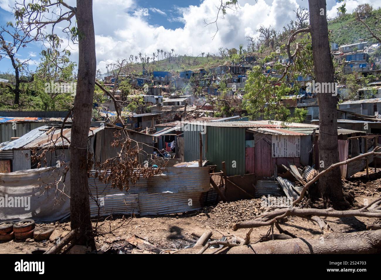 Michael Bunel / Le Pictorium - MAYOTTE, cyclone Chido - 01/01/2025 ...