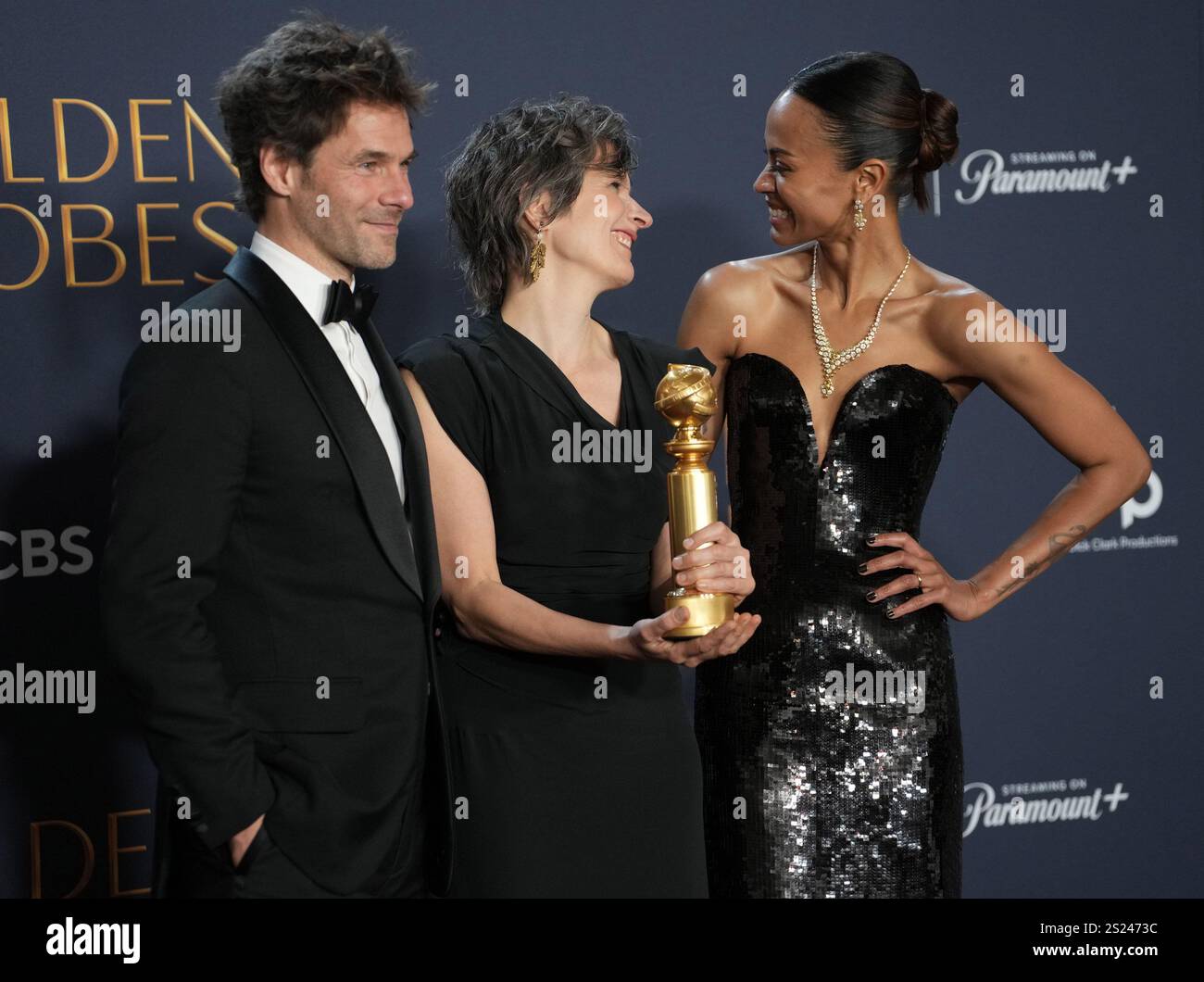 Los Angeles, USA. 05th Jan, 2025. (L-R) Clément Ducol and Camille ...