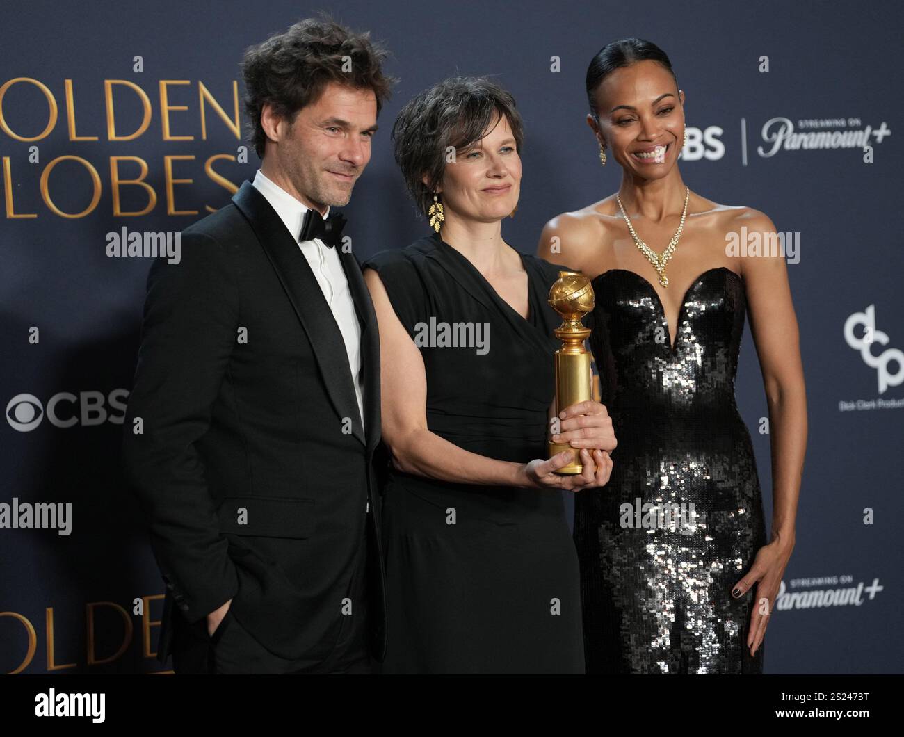 Los Angeles, USA. 05th Jan, 2025. (L-R) Clément Ducol and Camille ...