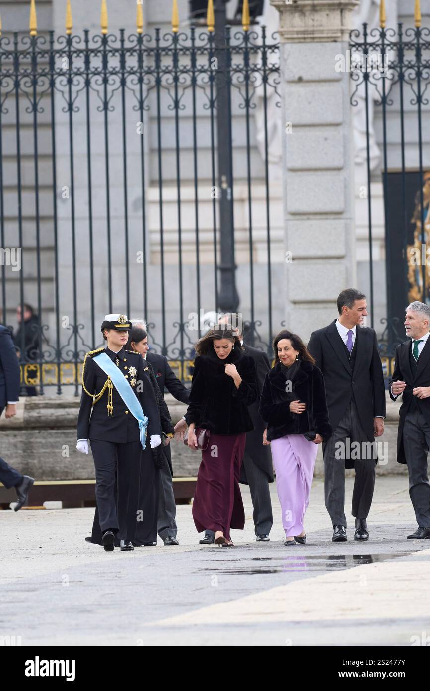 January 6, 2025, Madrid, Madrid, Spain: Queen Letizia of Spain, Crown ...