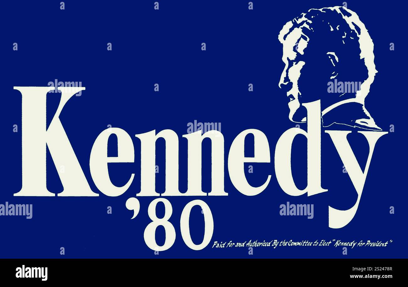 Kennedy family 1980 hi-res stock photography and images - Alamy