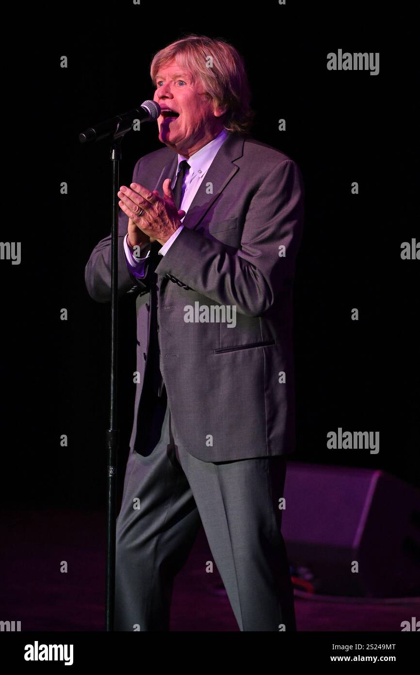 Fort Lauderdale, FL, USA. 05th Jan, 2025. Peter Noone of Herman's Hermits performs at The Parker ...