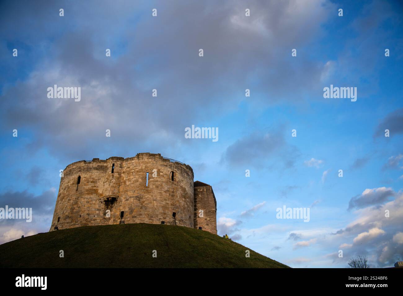 Clifford's Tower, York Castle, York, UK Stock Photo - Alamy