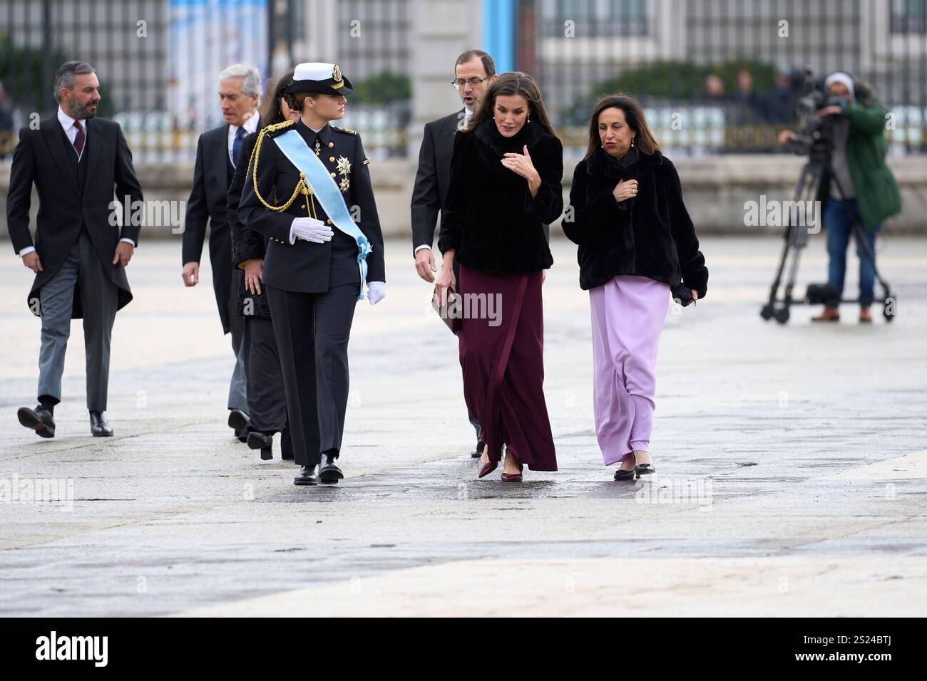 Madrid, Spain. 06th Jan, 2025. Queen Letizia of Spain, Crown Princess ...