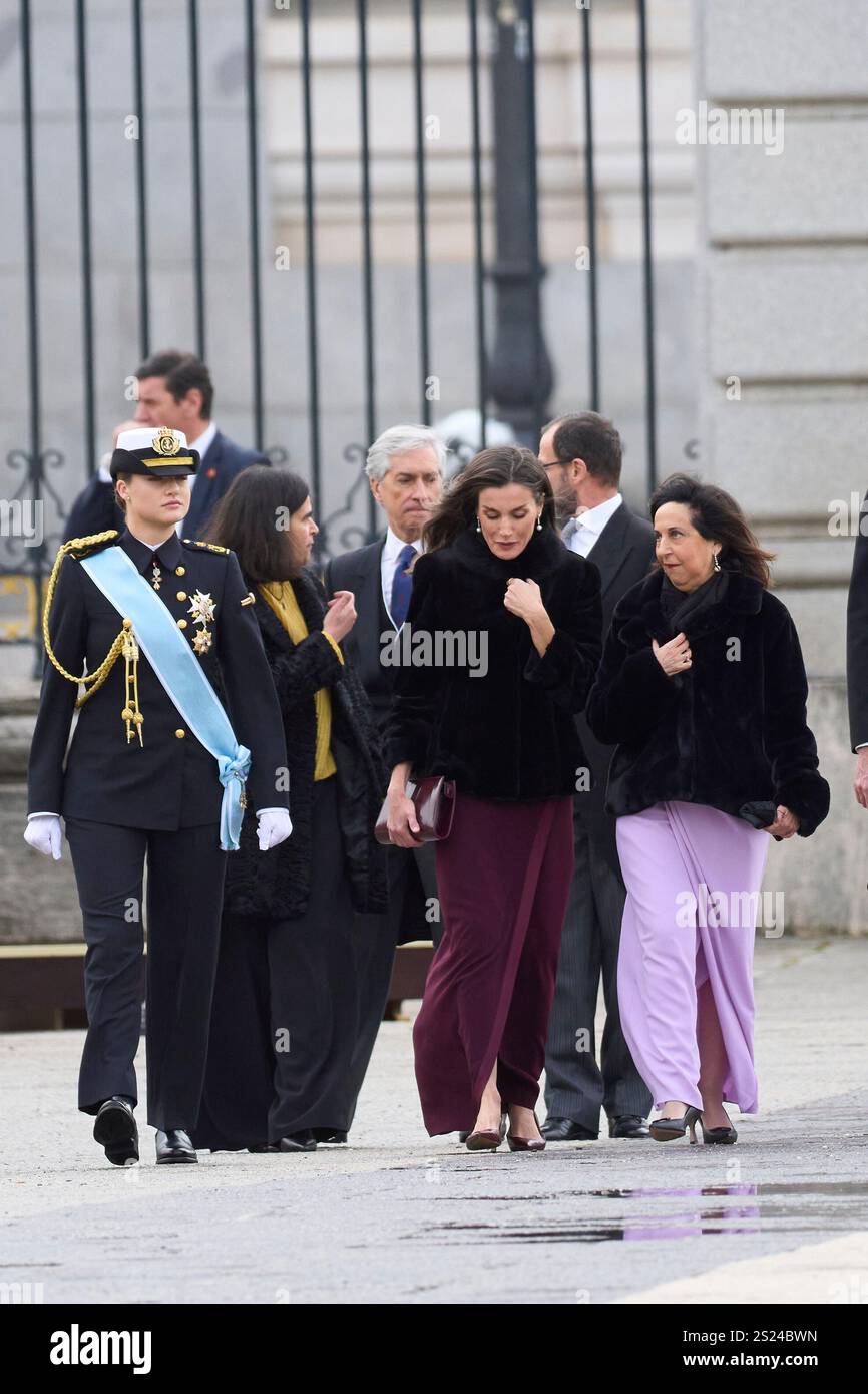 Madrid, Spain. 06th Jan, 2025. Queen Letizia of Spain, Crown Princess ...