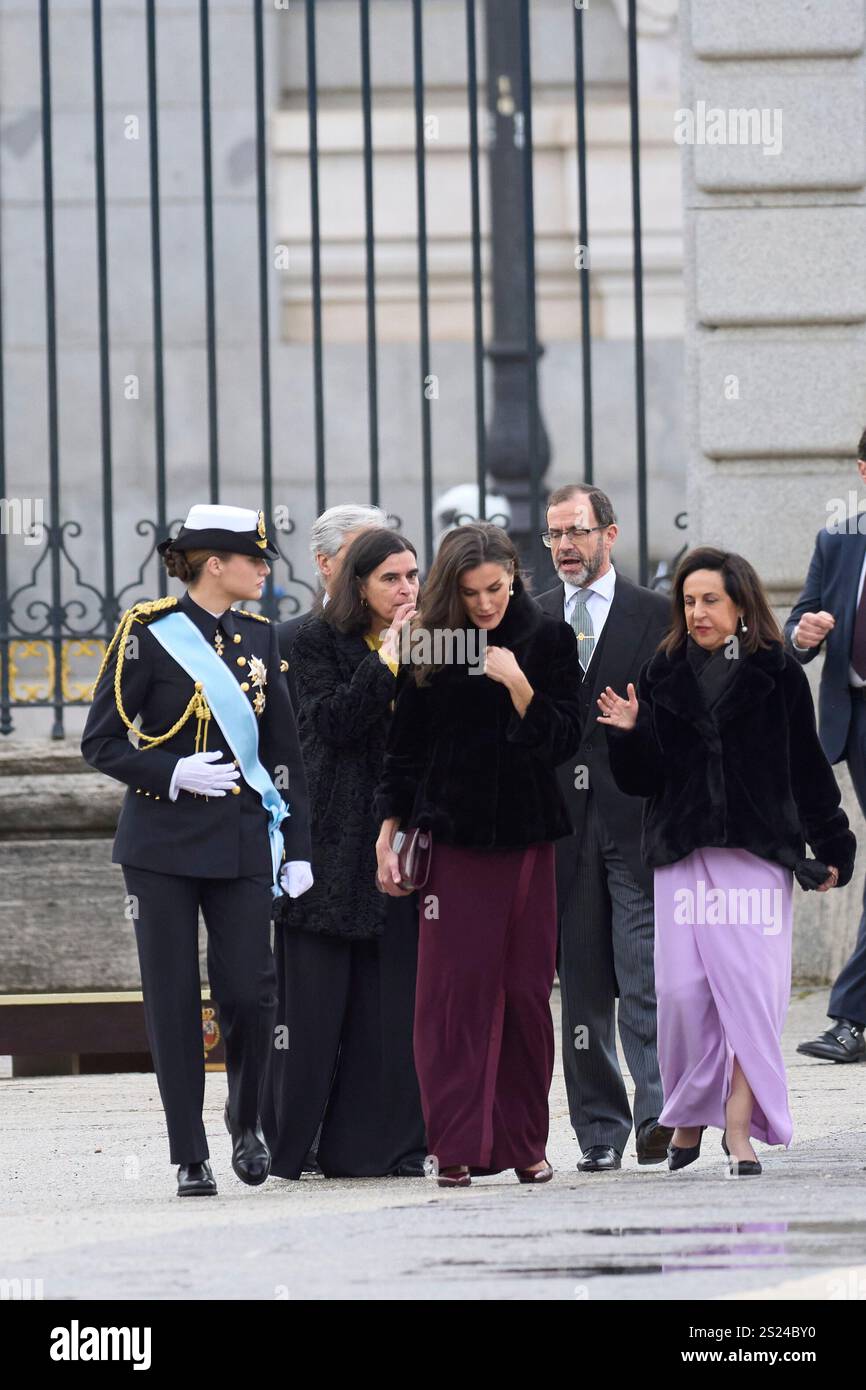 Madrid, Spain. 06th Jan, 2025. Queen Letizia of Spain, Crown Princess ...