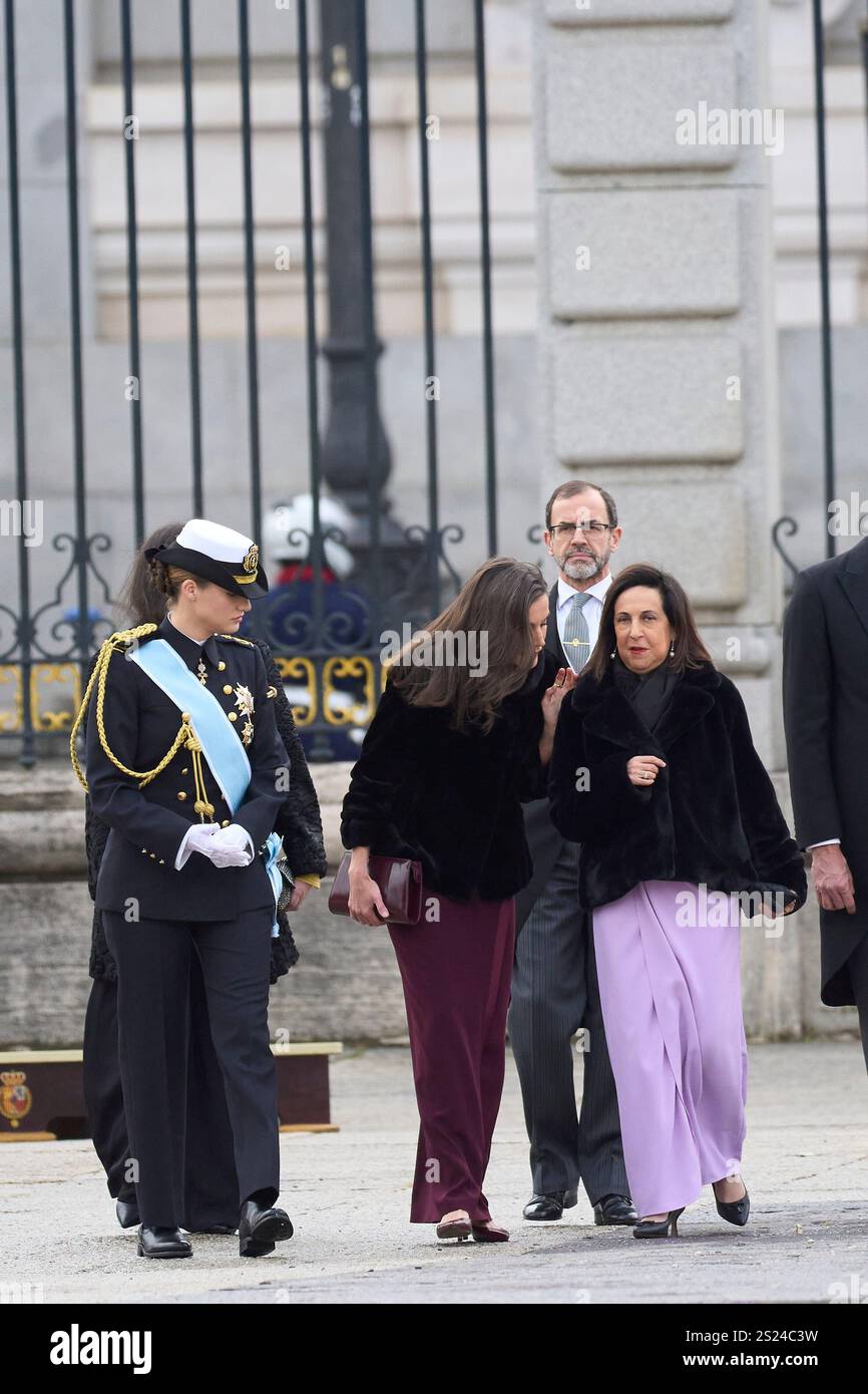 Madrid, Spain. 06th Jan, 2025. Queen Letizia of Spain, Crown Princess ...