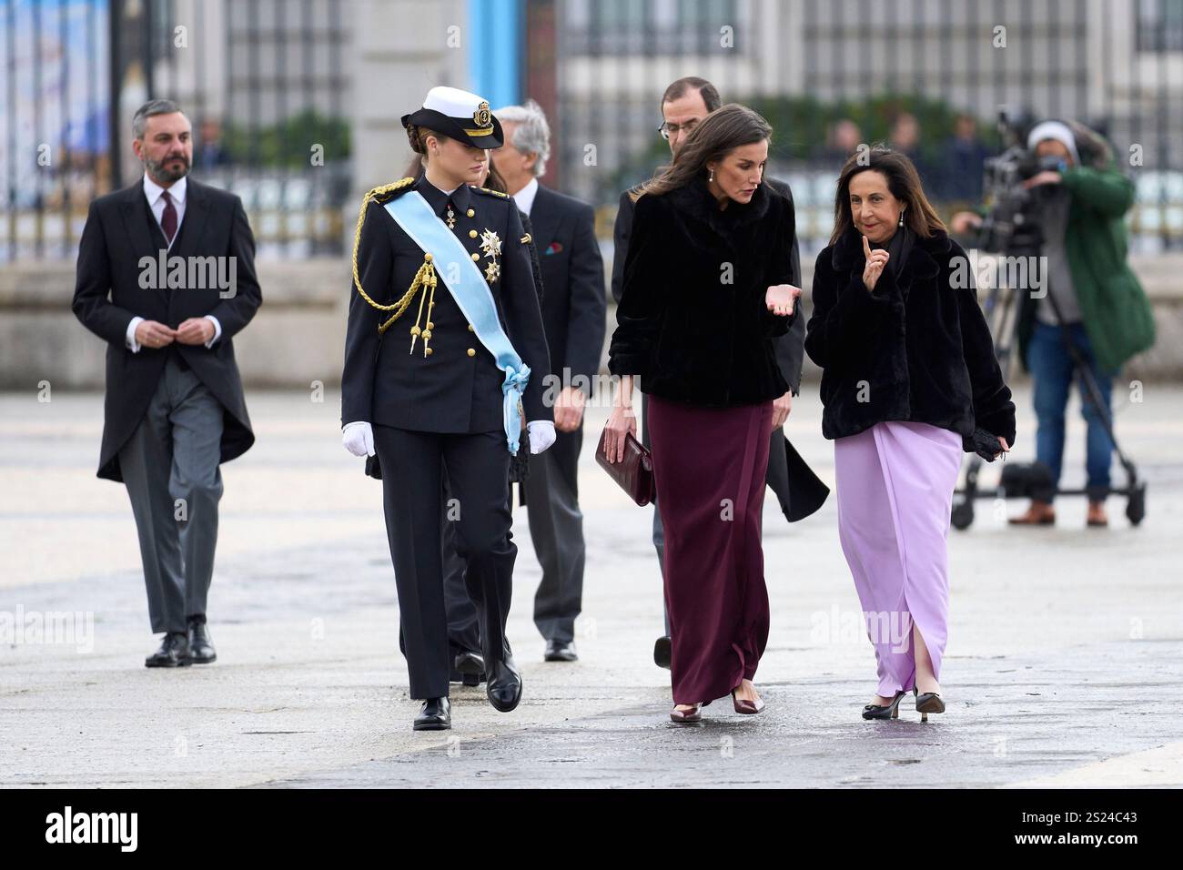 Madrid, Spain. 06th Jan, 2025. Queen Letizia of Spain, Crown Princess ...