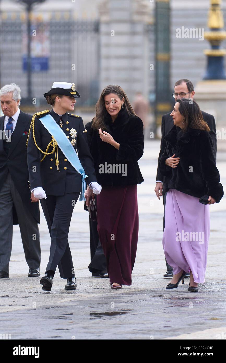 Madrid, Spain. 06th Jan, 2025. Queen Letizia of Spain, Crown Princess ...